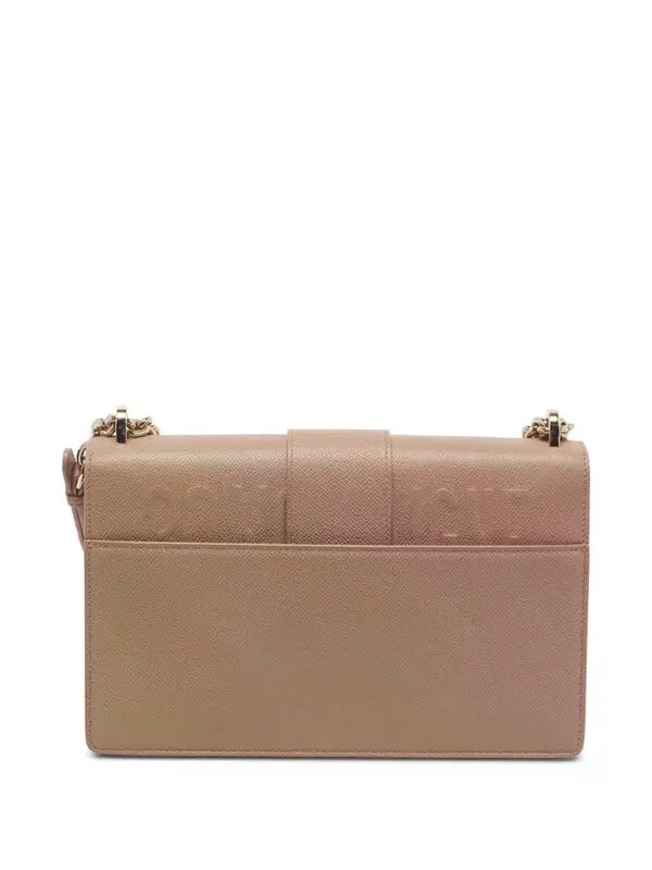 Dior 30 Montaigne Leather Shoulder Bag - Neutrals