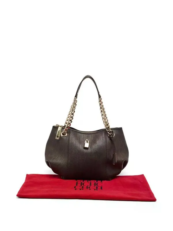Carolina Herrera Dahlia Monogram Tote Bag