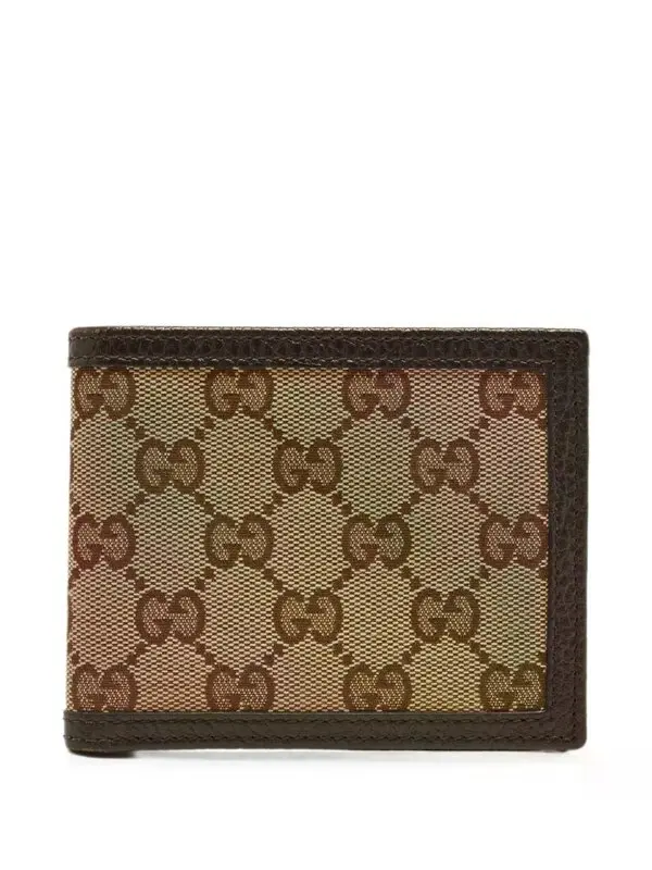 Gucci Gg Supreme Bifold Wallet - Neutrals