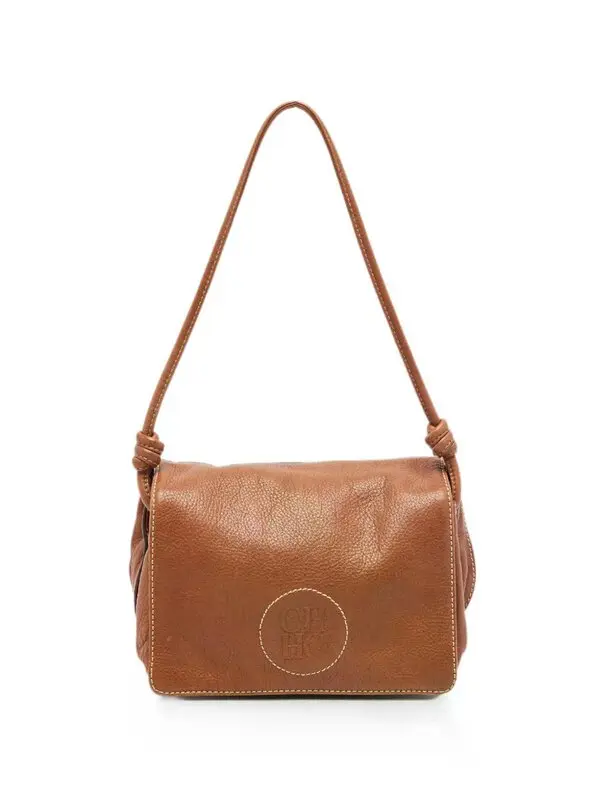 Carolina Herrera Logo-embossed Flap Shoulder Bag