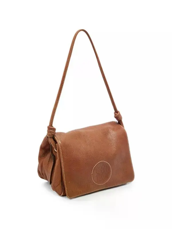 Carolina Herrera Logo-embossed Flap Shoulder Bag