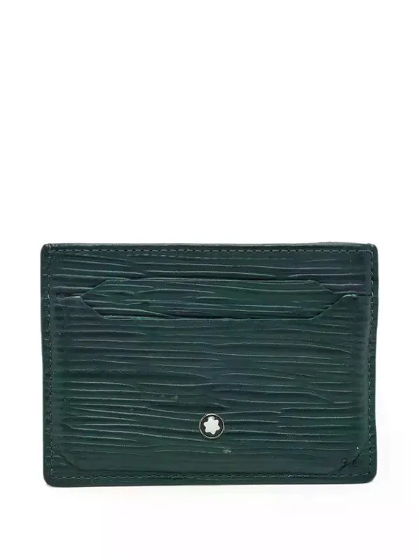 Montblanc Meisterstuck Leather Cardholder - Green