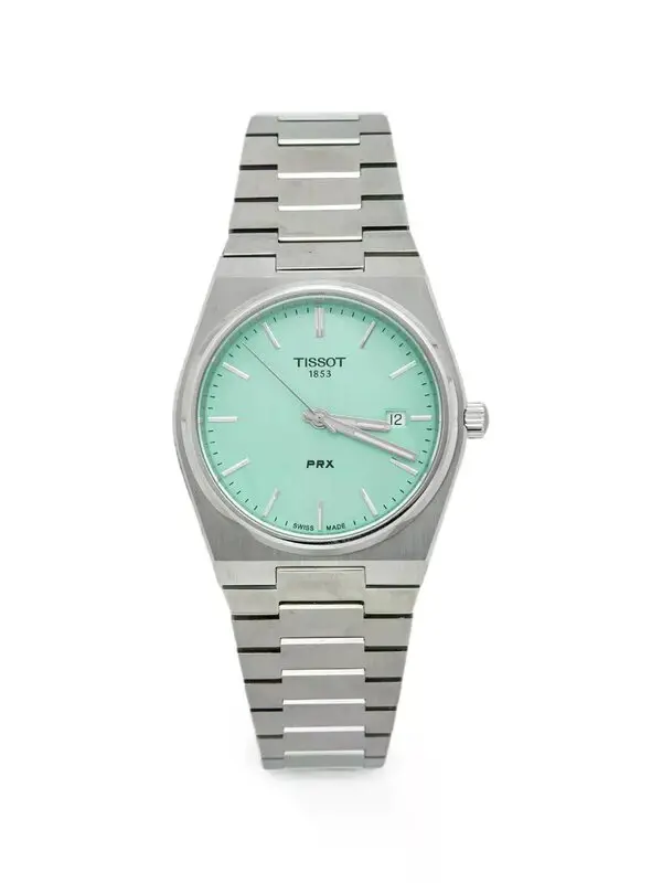 TISSOT Prx Watch With Light Dial - Green