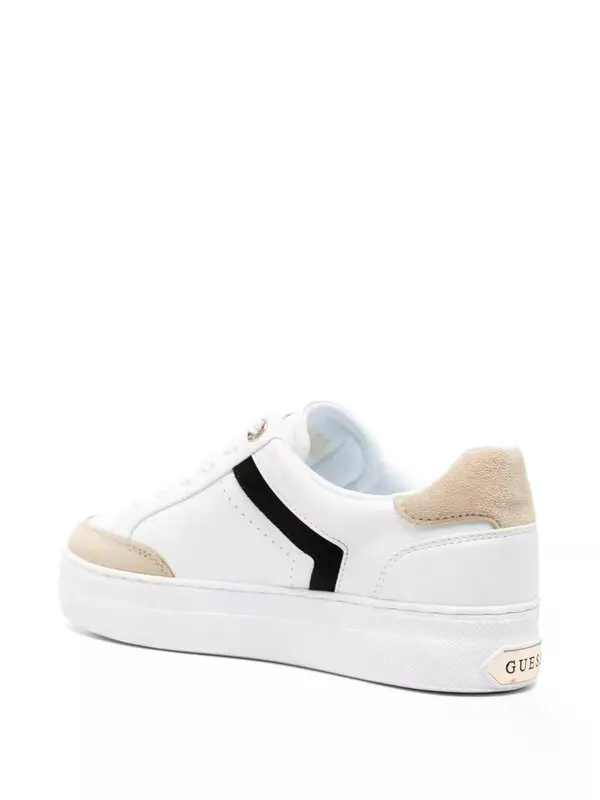 Guess Logo-print Panelled Sneakers