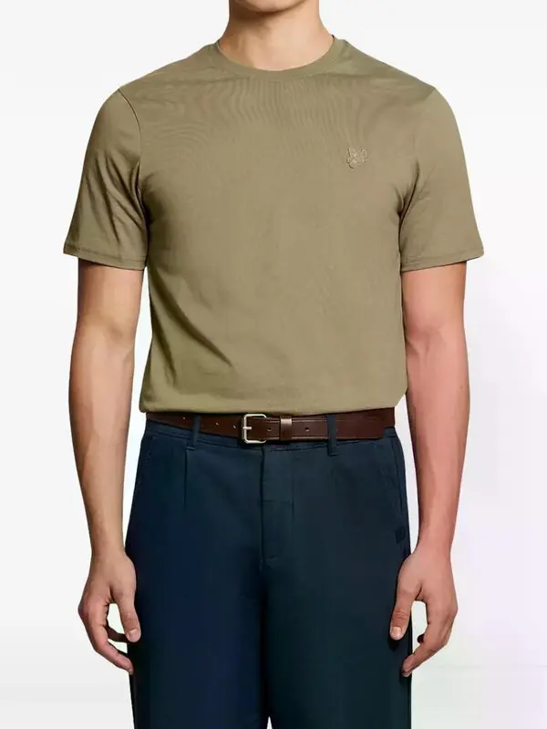LYLE & SCOTT Logo-embroidered T-shirt
