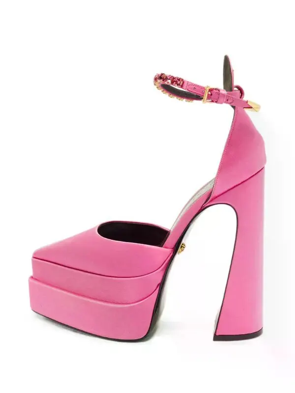 Versace Aevitas Double Platform Pumps - Pink