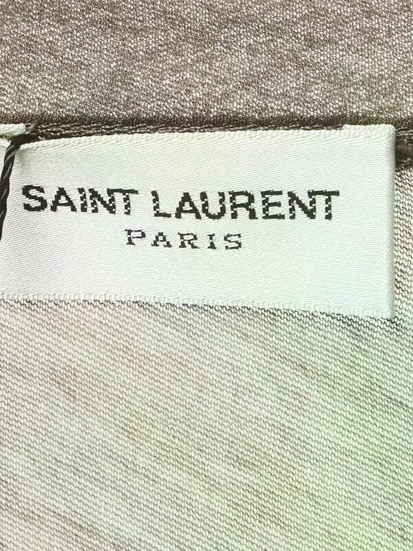 Saint Laurent Sheer Jersey T-shirt