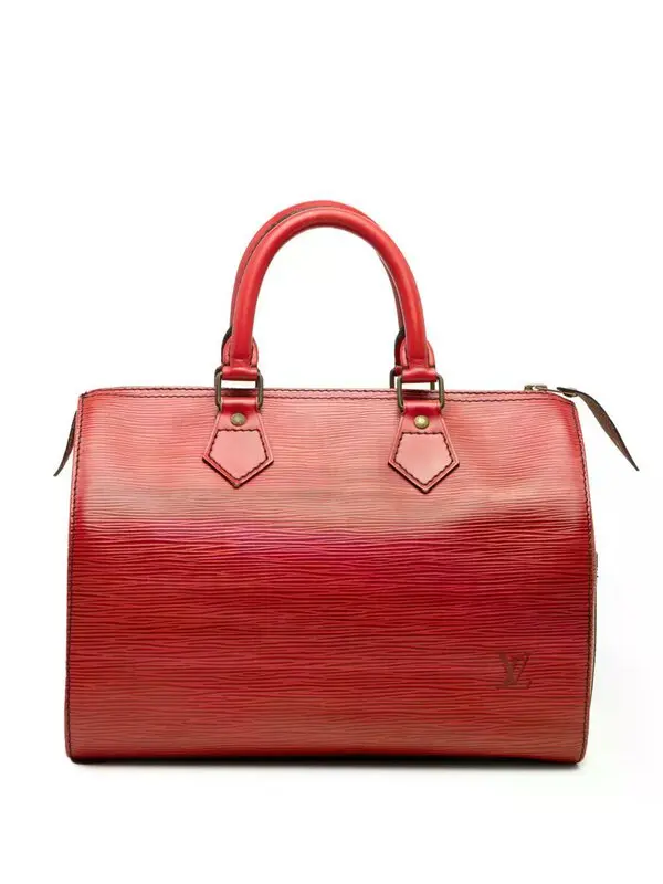 LOUIS VUITTON 1990 Epi Speedy 25 Boston Bag