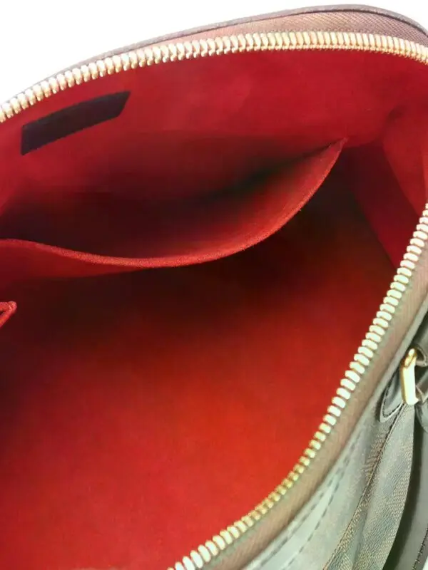 LOUIS VUITTON 2009 Damier Ebene Trevi Pm Satchel