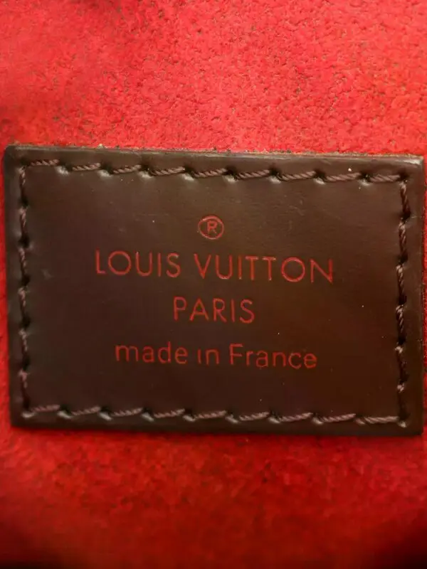 LOUIS VUITTON 2009 Damier Ebene Trevi Pm Satchel