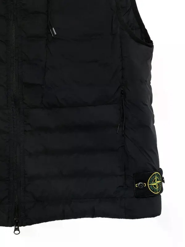 Stone Island Quilted Logo-patch Gilet