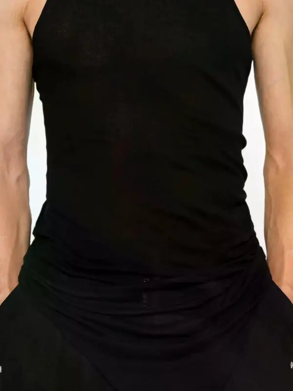 Rick Owens Ribbed-knit Tank Top