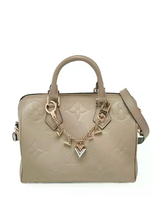 LOUIS VUITTON Speedy Bandoulière Monogram Empreinte Tote Bag