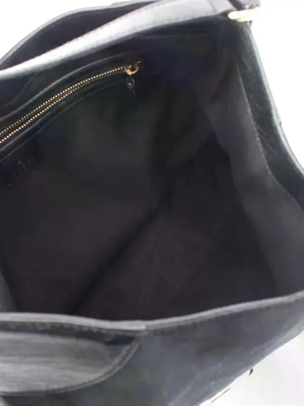 Gucci 2000-2015 Gg Canvas Horsebit Web Shoulder Bag