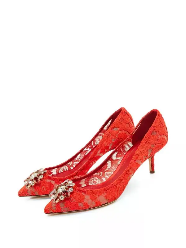 Dolce & Gabbana Bellucci Lace Pumps