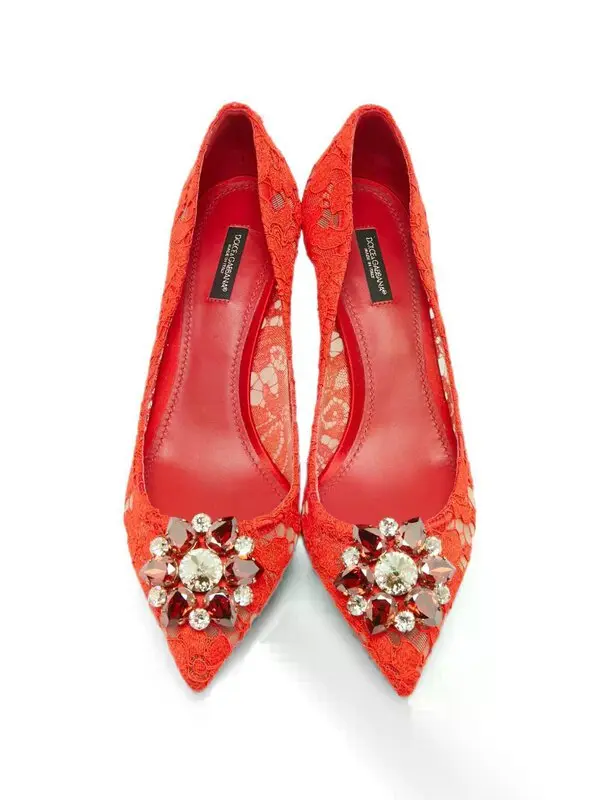 Dolce & Gabbana Bellucci Lace Pumps