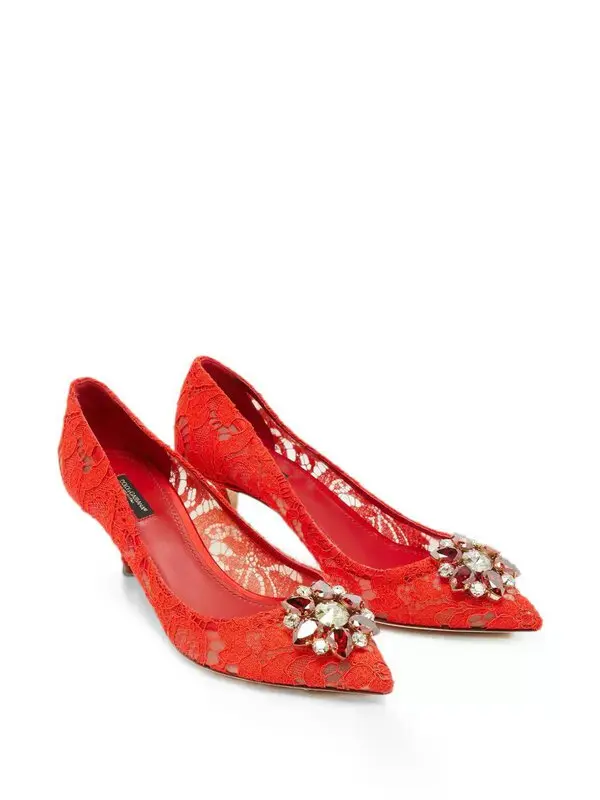 Dolce & Gabbana Bellucci Lace Pumps