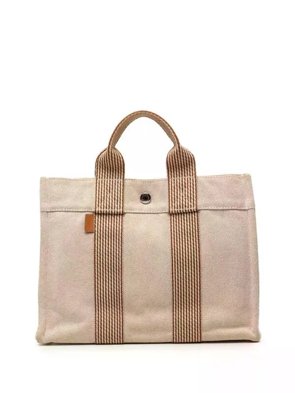 Hermès Canvas Fourre Tout Pm Tote Bag