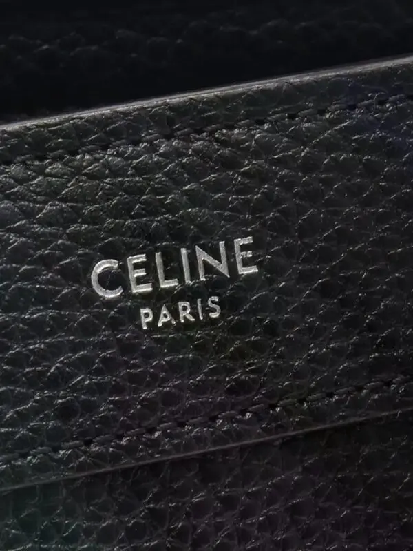 Celine Nano Luggage Tote Bag - Black