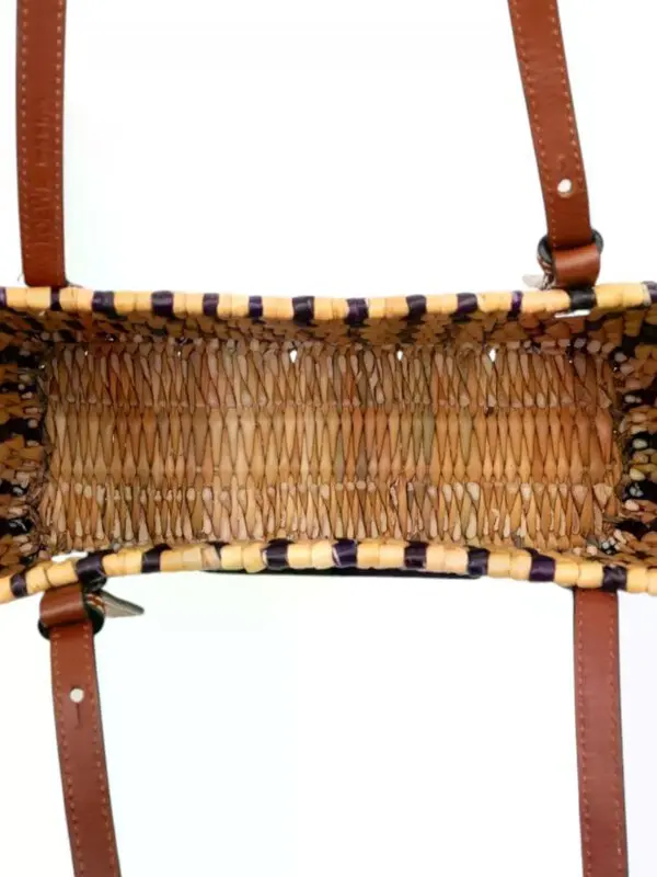 Loewe Small Raffia Anagram Tote Bag