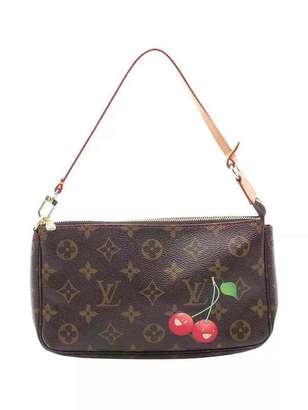 LOUIS VUITTON Monogram Cherry Pochette Accessoires Shoulder Bag