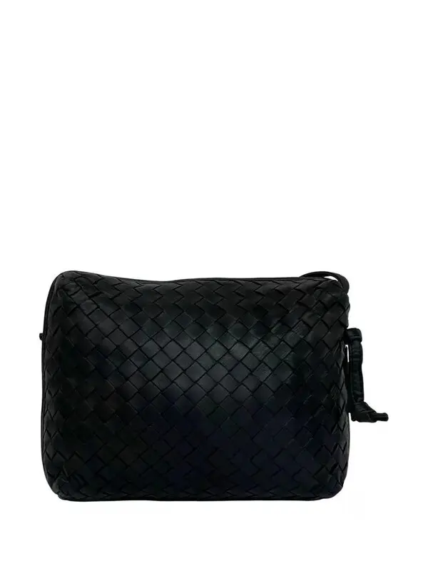 Bottega Veneta 20th Century Intrecciato Crossbody Bag - Black