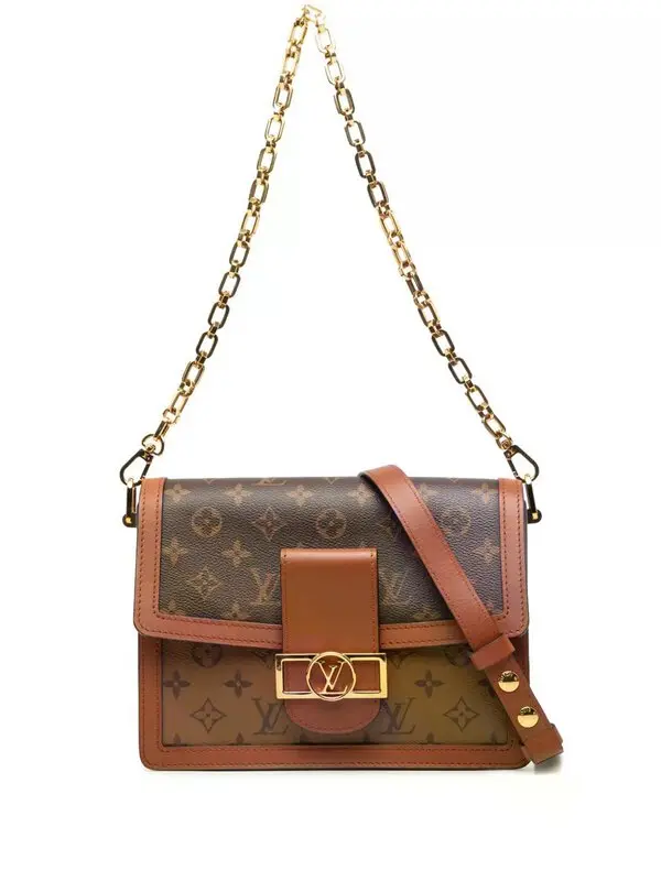 LOUIS VUITTON 2020 Monogram Reverse Dauphine Mm Satchel