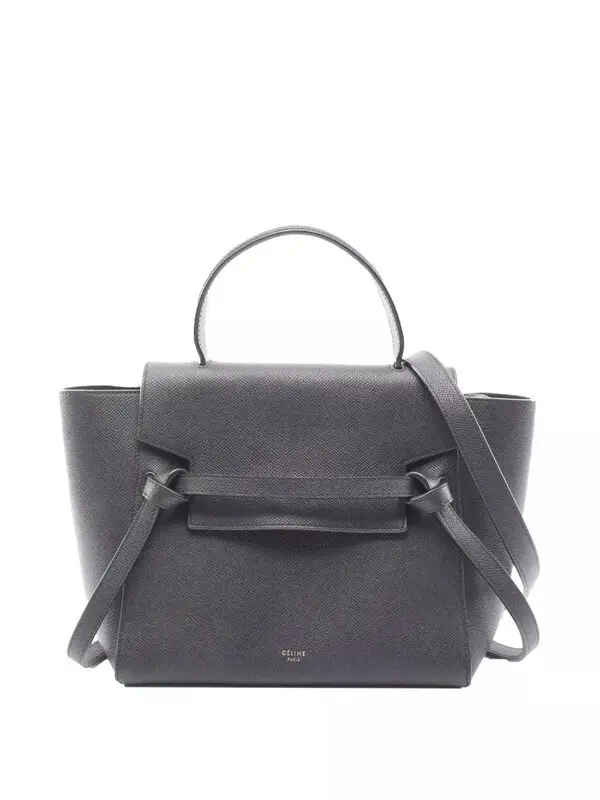 Celine 2010-2026 Micro Grained Calfskin Belt Bag Satchel