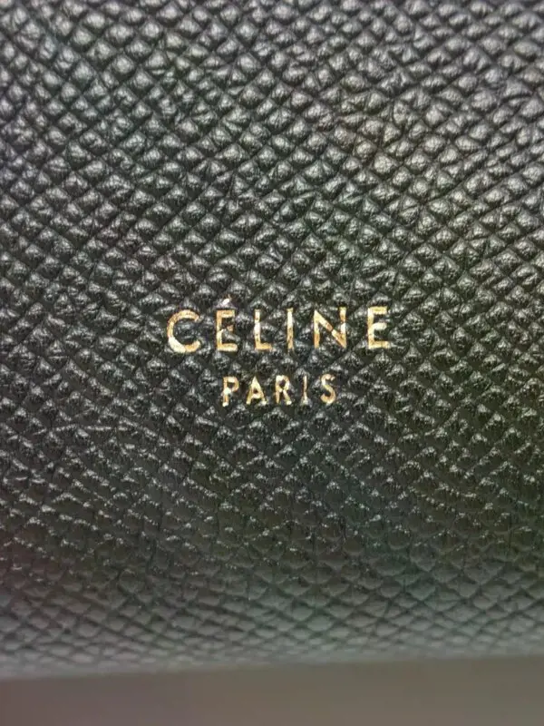 Celine 2010-2026 Micro Grained Calfskin Belt Bag Satchel