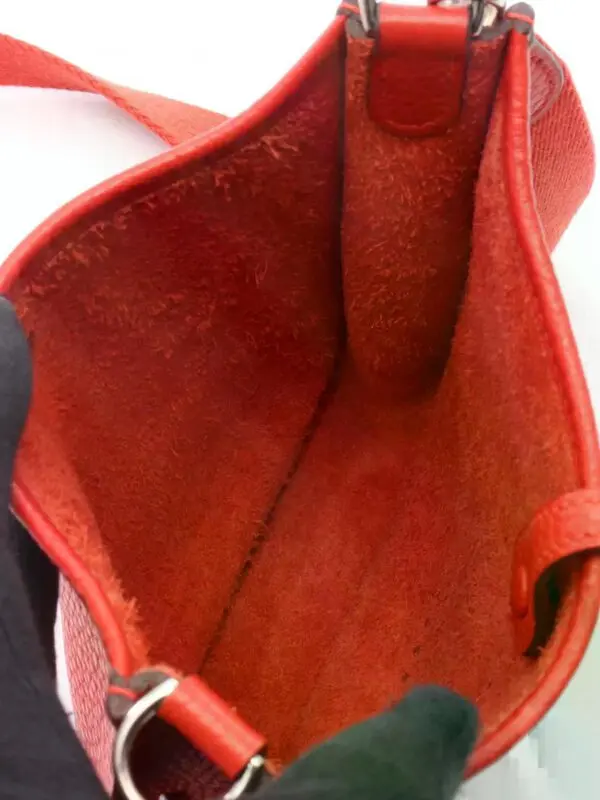 Hermès Clemence Evelyne Tpm Bag - Red