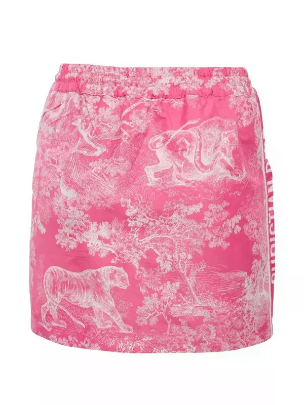 Dior Toile De Jouy Reverse Jacquard Mini Skirt