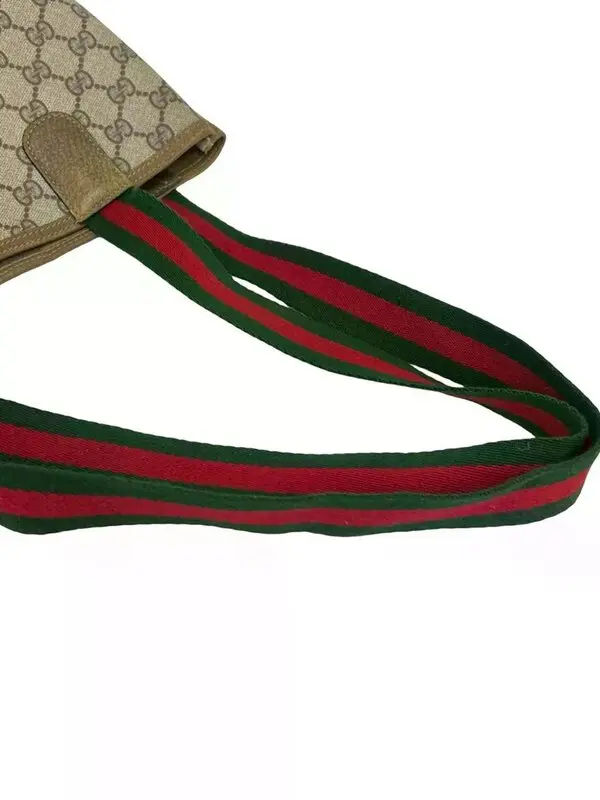 Gucci Gg Supreme Web Tote Bag