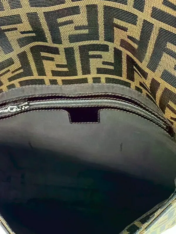 Fendi 2010-2026 Zucca Canvas Shoulder Bag