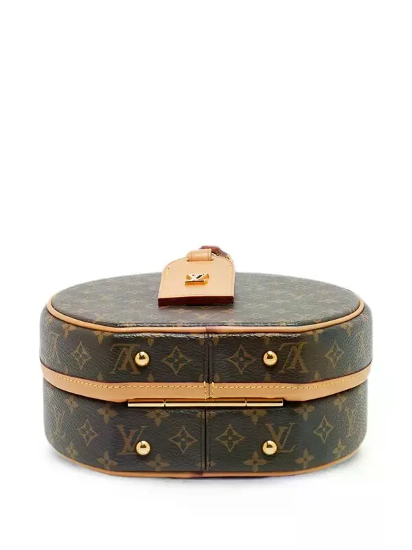 LOUIS VUITTON Monogram Petite Boîte Chapeau Mini Tote Bag