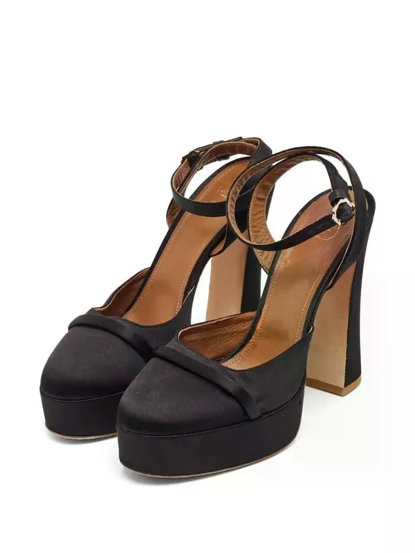 MALONE SOULIERS Mora Platform Ankle-strap Pumps