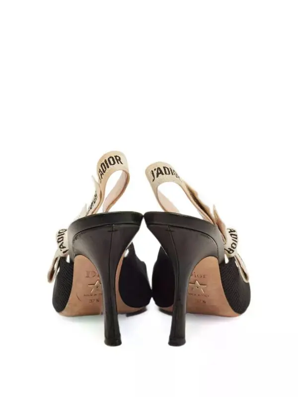 Dior J'adior Bow Slingback Pumps - Black