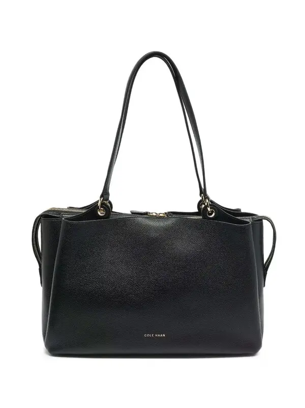 Cole Haan Midtown Grained Tote Bag - Black