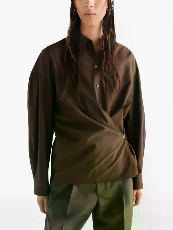 LEMAIRE Straight Collar Twisted Shirt