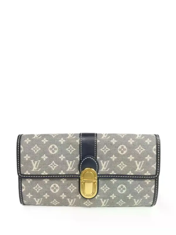 LOUIS VUITTON Sarah Monogram Idylle Wallet - Grey