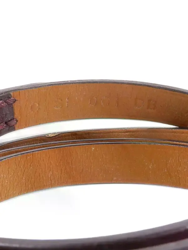 Hermès Double Tour Leather Bracelet