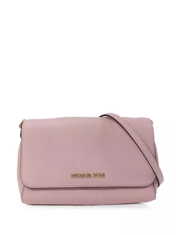 Michael Kors Logo-plaque Leather Shoulder Bag