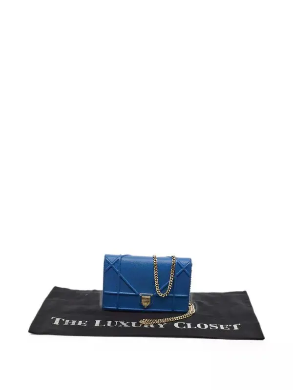 Dior 2016 Diorama Cannage Leather Wallet