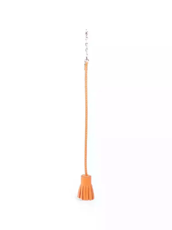 Hermès Carmencita Tassel Charm - Orange