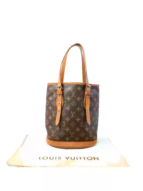 LOUIS VUITTON Pm Bucket Monogram Tote Bag