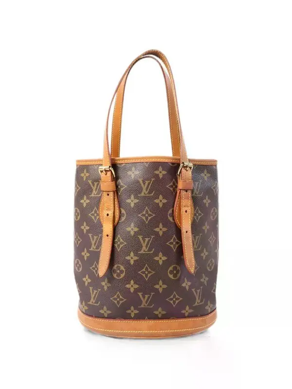 LOUIS VUITTON Pm Bucket Monogram Tote Bag