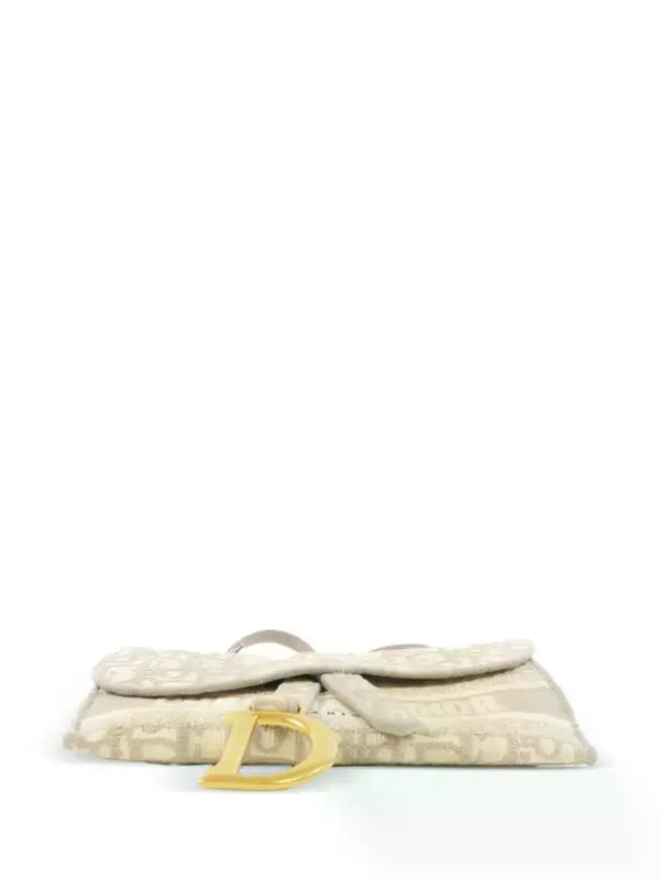 Dior Saddle Oblique Canvas Cross Body Bag