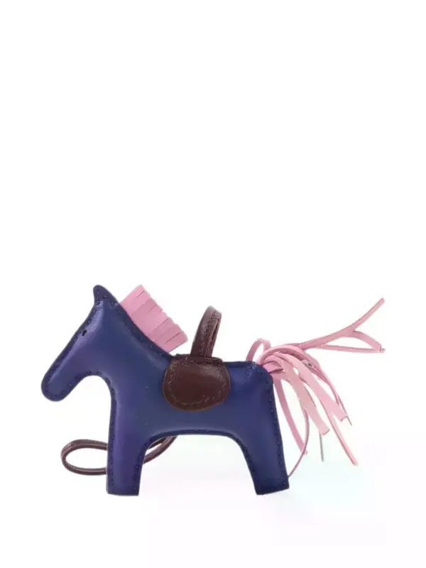 Hermès Pm Rodeo Horse Charm - Blue