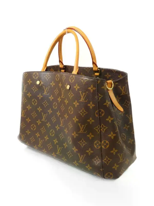 LOUIS VUITTON Montaigne Mm Monogram Tote Bag