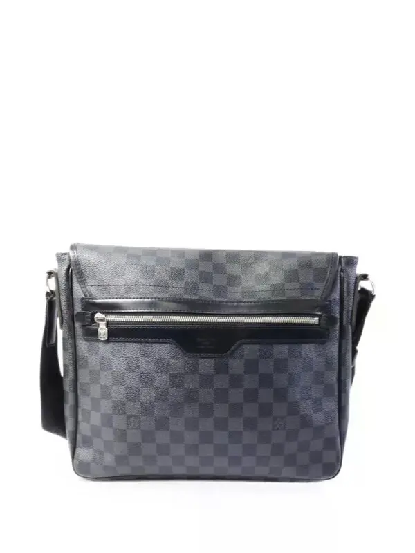 LOUIS VUITTON Mm Damier Graphite Daniel Shoulder Bag
