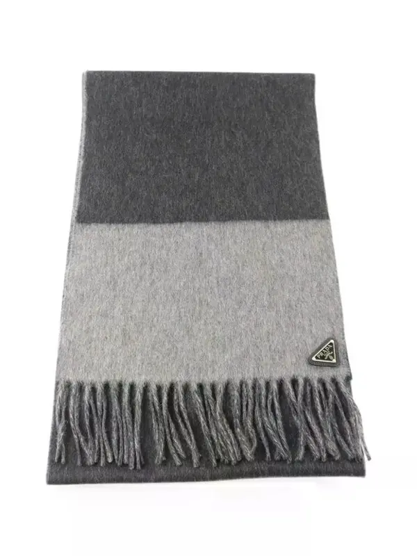 Prada Logo-patch Scarf